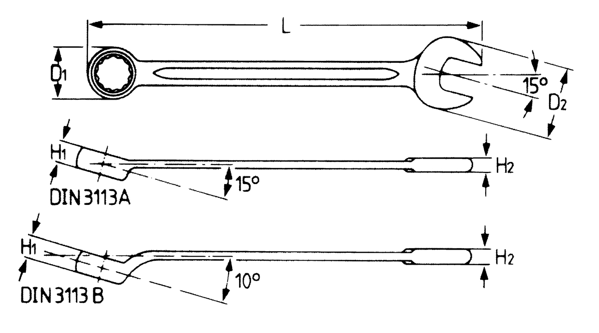 Combination Wrenches | HEYCO Qualitätswerkzeuge