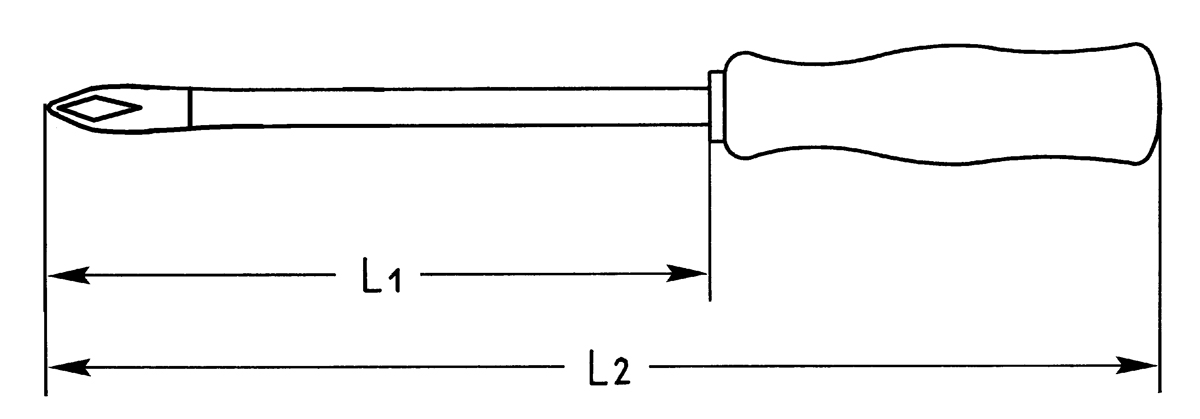 Cross Slot Screwdrivers for cross slot screws PHILLIPS-RECESS | HEYCO ...