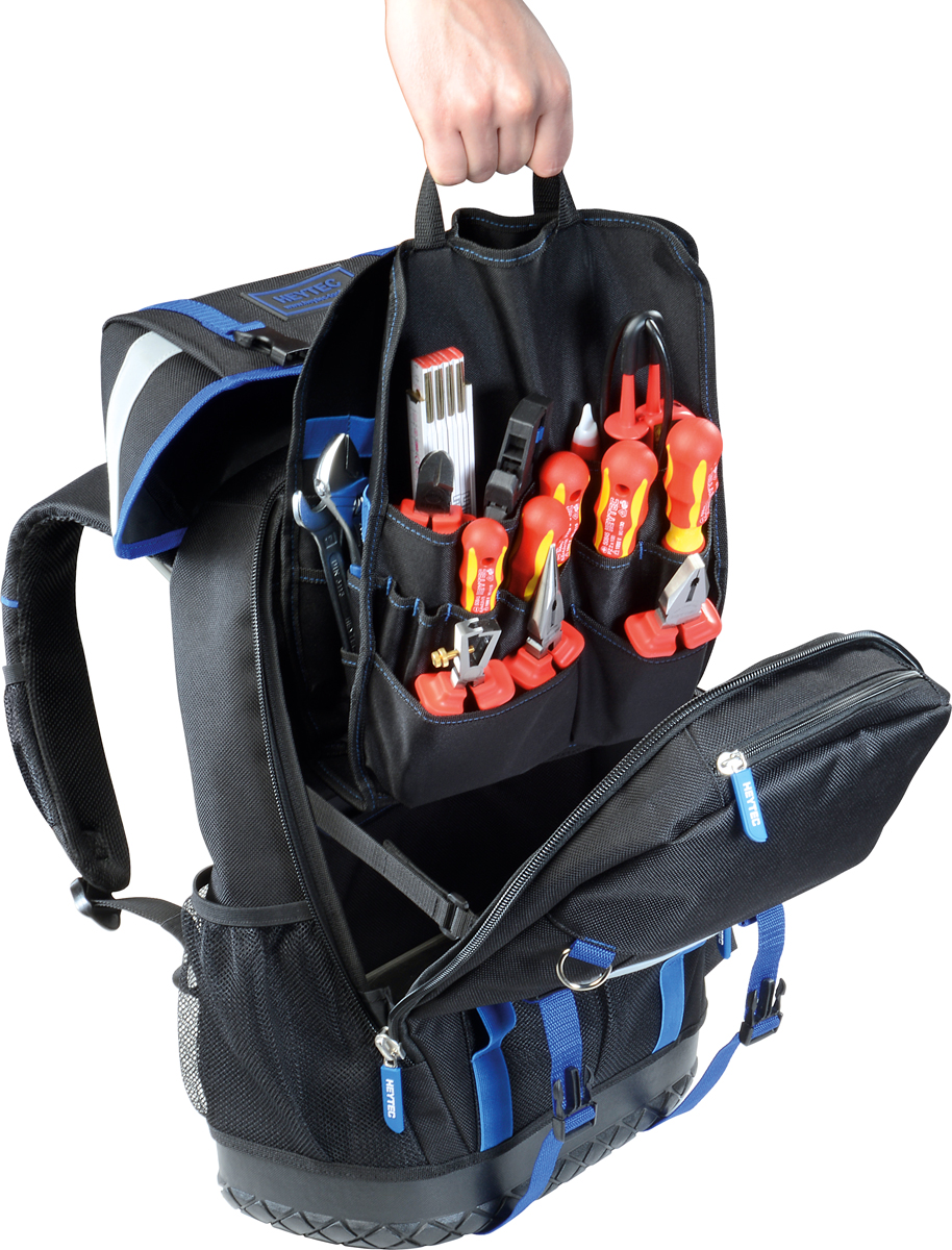 Electricians backpack with VDE tool set, 28 pcs. | HEYCO Qualitätswerkzeuge